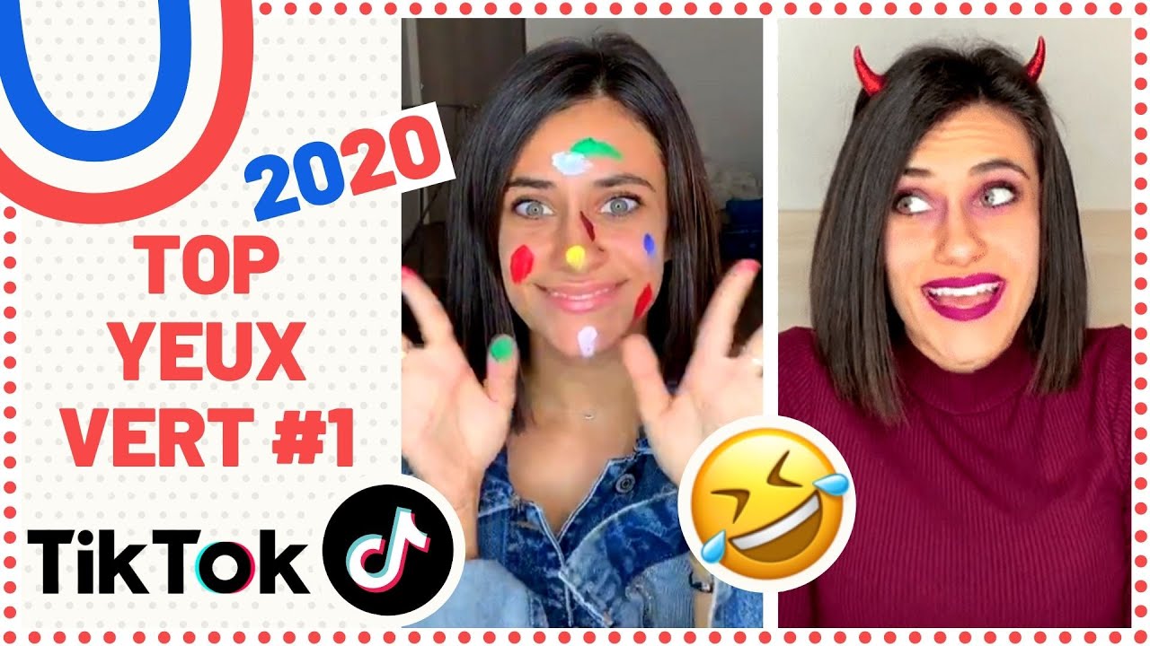 TOP TIKTOK YEUX VERT 2020 #1 - YouTube