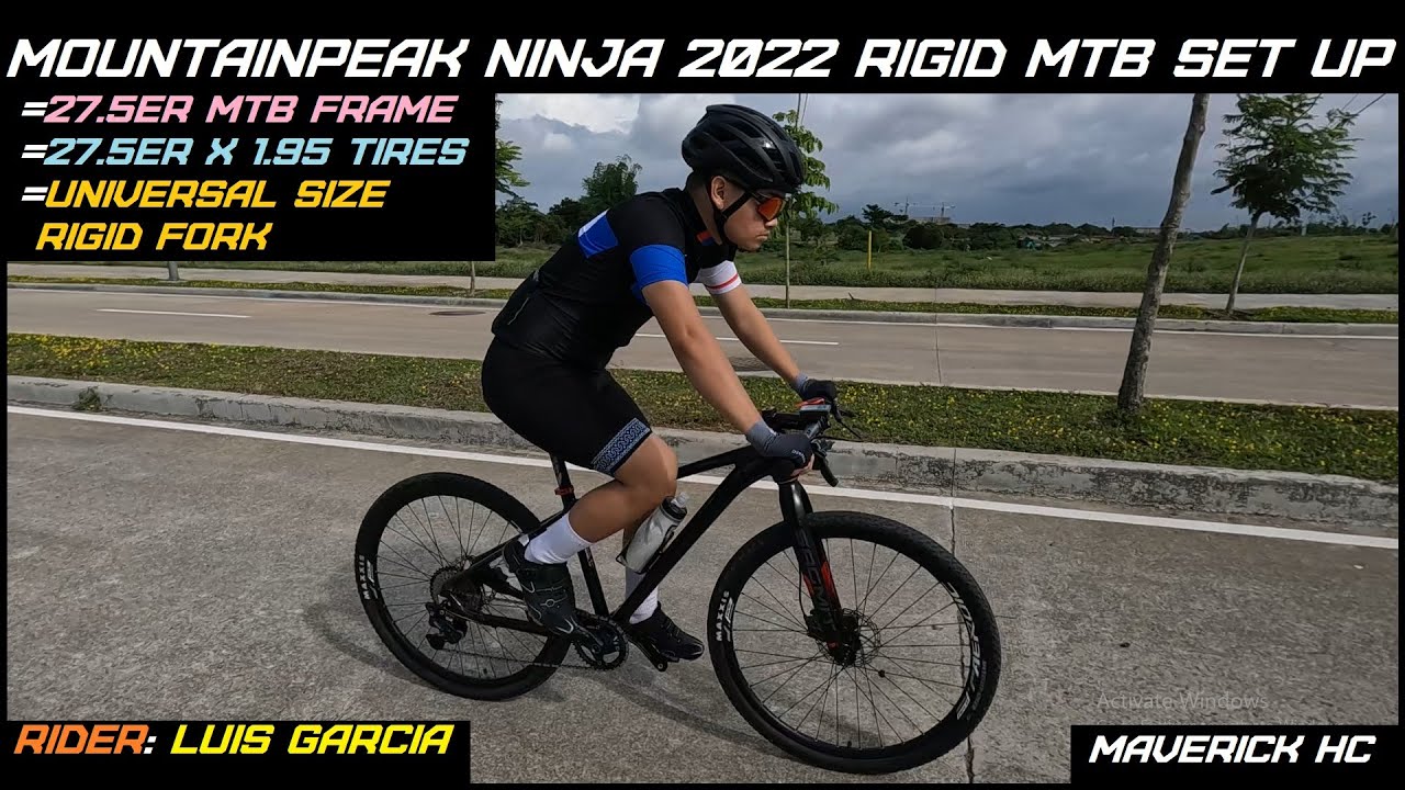 Bikecheck sa MOUNTAINPEAK NINJA 2022 Rigid MTB ni Luis Garcia - YouTube