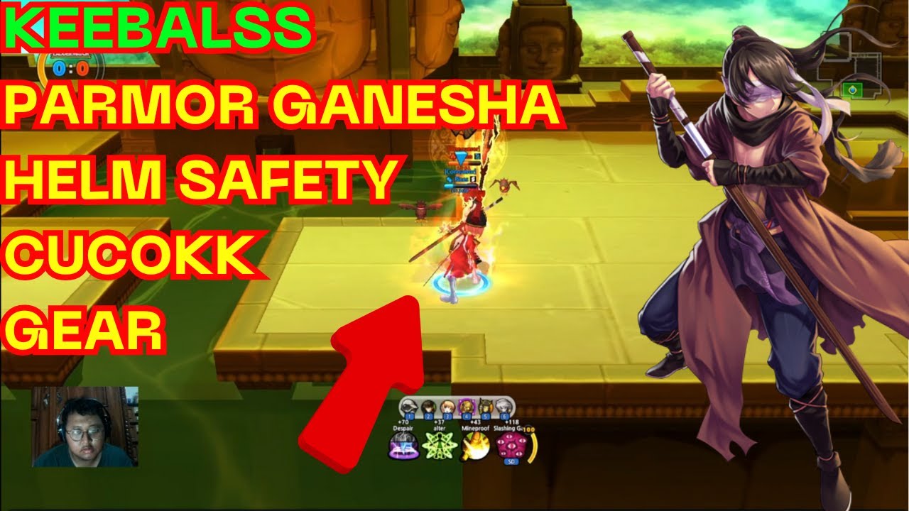 Demon Lord Armor Ganesha Helm Proyekk Sulit Di Hit Lost Saga Origin ...