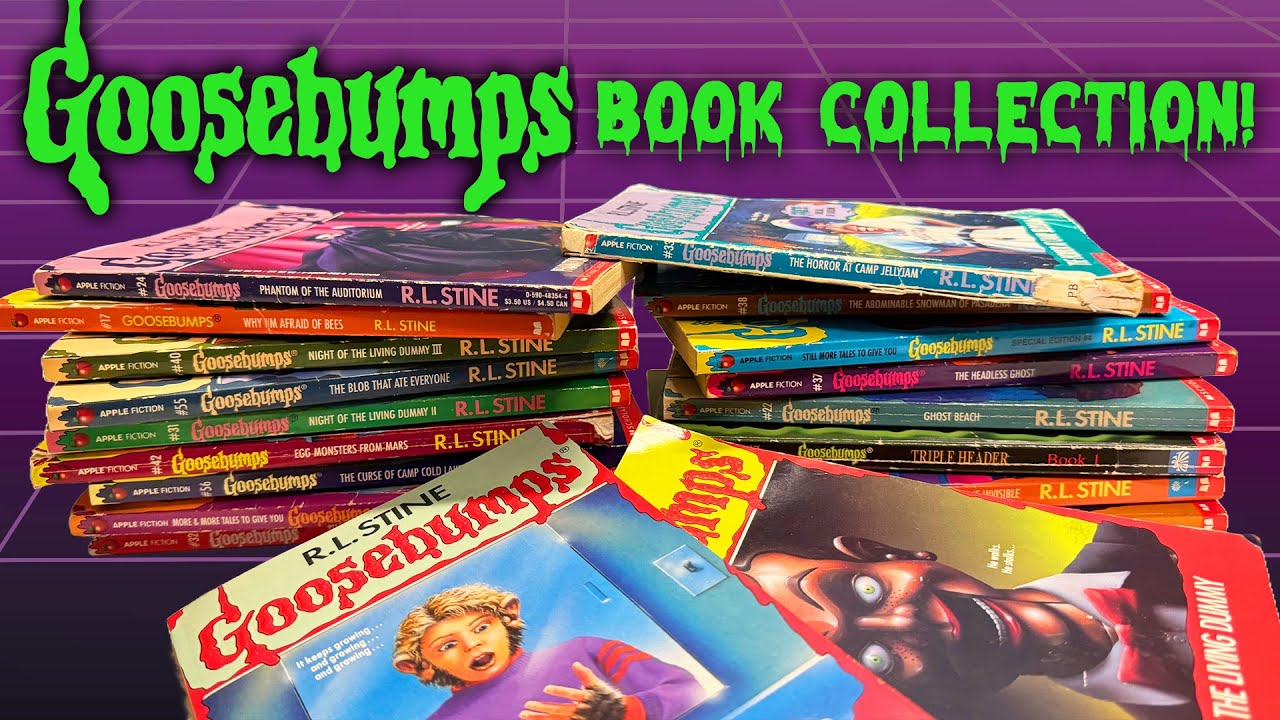 GOOSEBUMPS Book Collection!!! Reader Beware, You're in for a SCARE ...