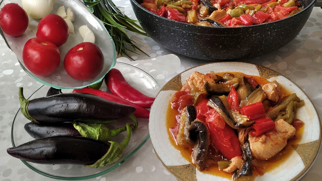 Badimcani birdə Belə Bişirin çoz Lezzetli olur☑️Dadina Doymayacaqsiz ...