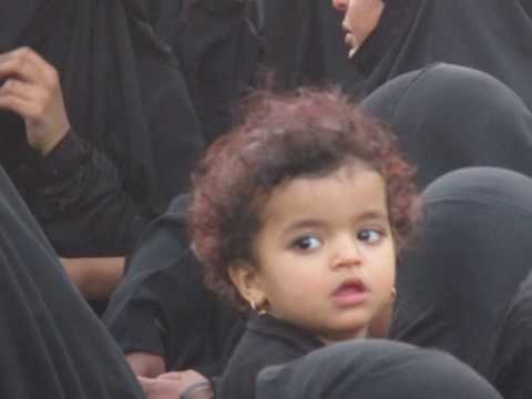 A baby girl, Bayn al-Haramayn, night of Ashura, Karbala