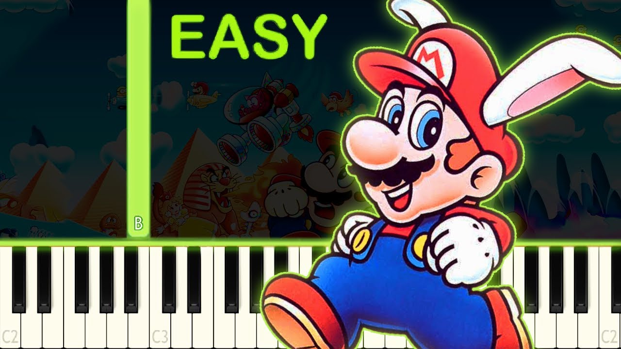 SUPER MARIO LAND | BIRABUTO KINGDOM - EASY Piano Tutorial Acordes ... SUPER MARIO LAND | BIRABUTO KINGDOM - EASY Piano Tutorial Acordes ...
