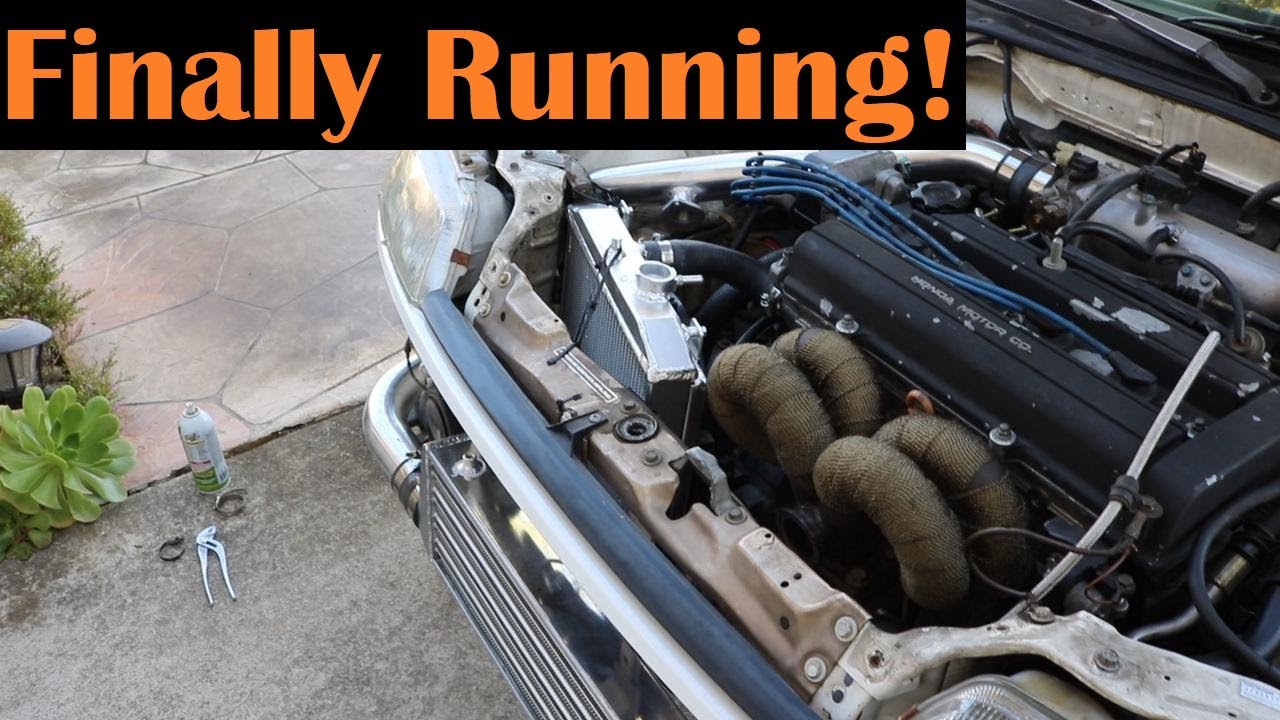 EF civic Sedan B18B Turbo Build Ep. 5 - YouTube