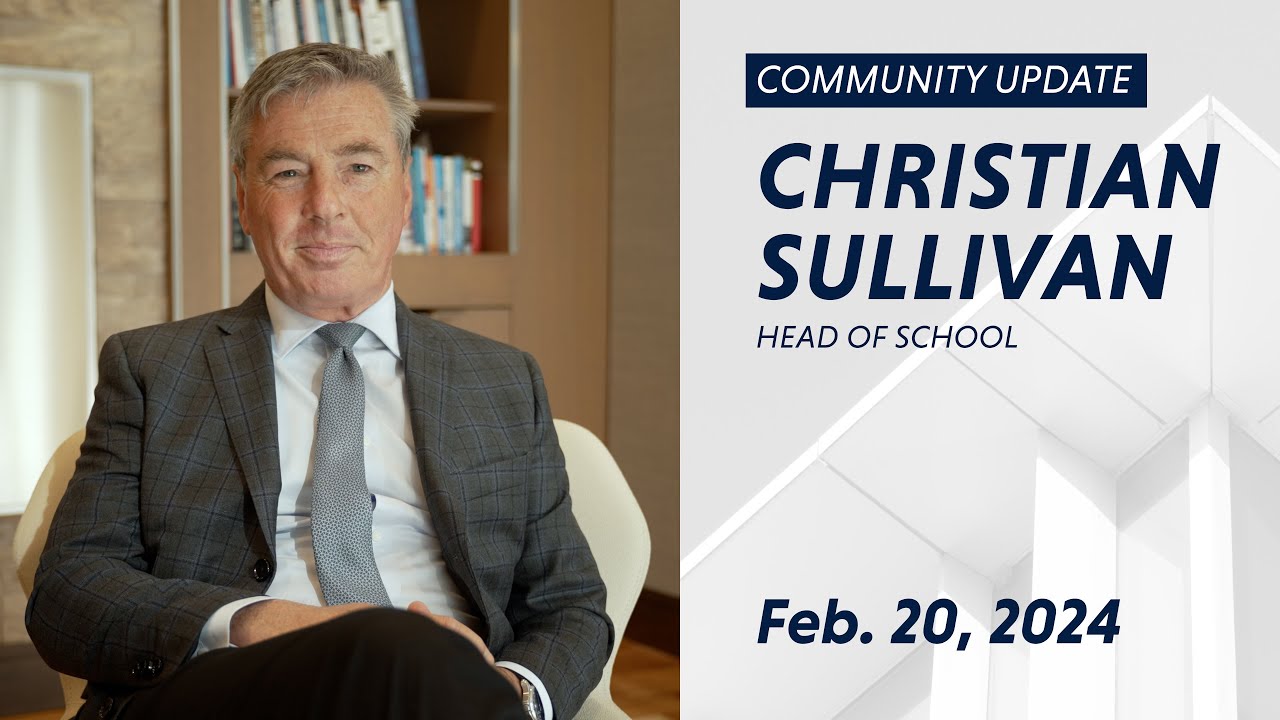 Community Update from Christian Sullivan | Feb. 20, 2024 - YouTube