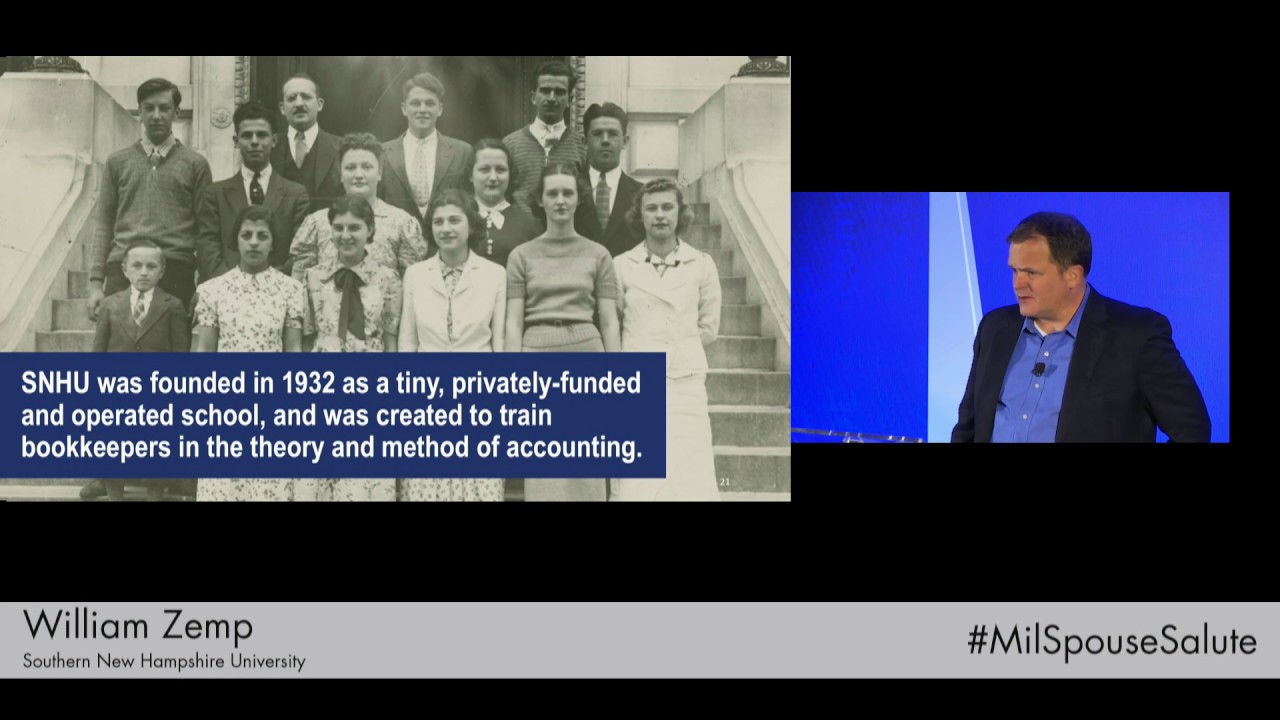 The Salute To Military Spouses: William Zemp - YouTube