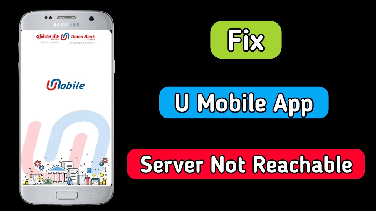 u mobile app server not reachable |u mobile app not working - YouTube