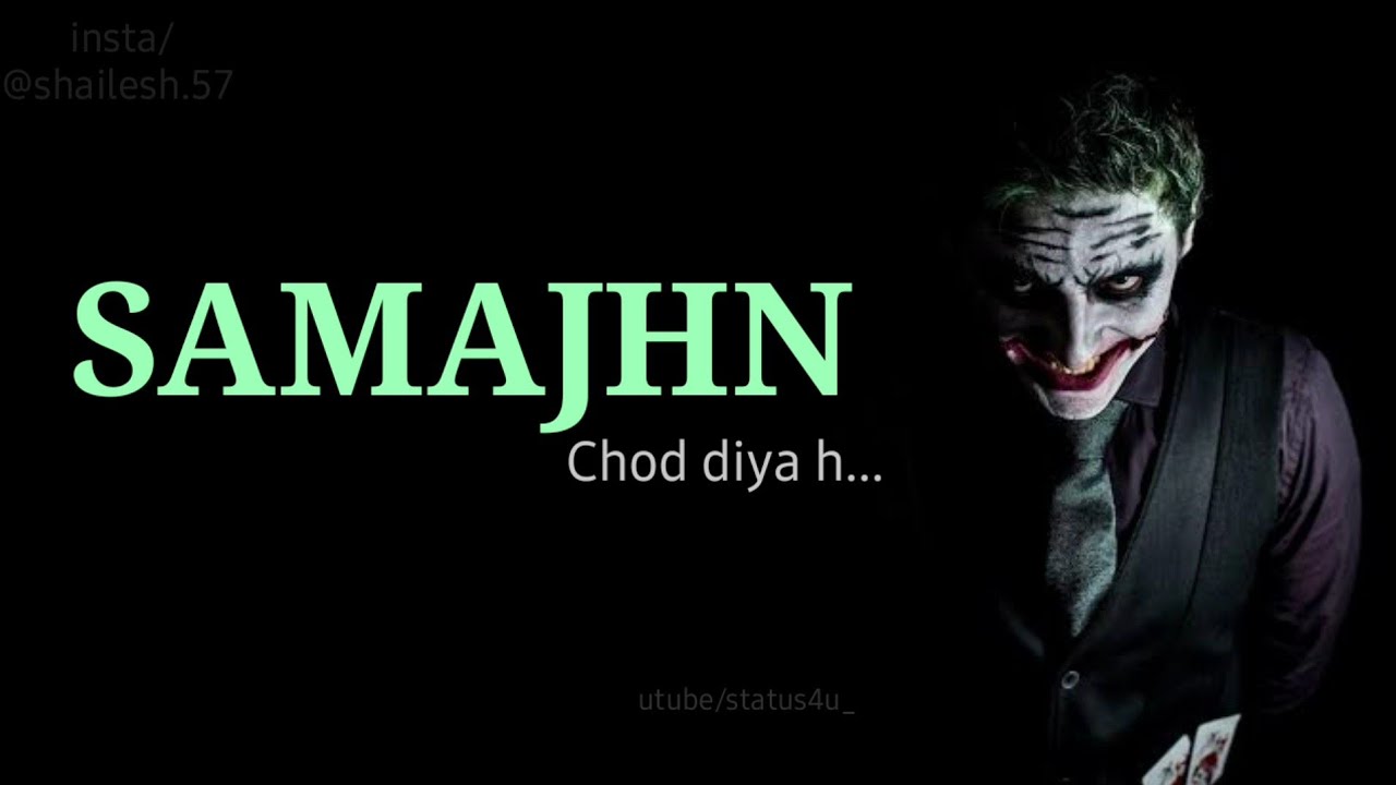 Log samajhte hai mai ghamandi ho gya huu || status4u_ || WhatsApp ...
