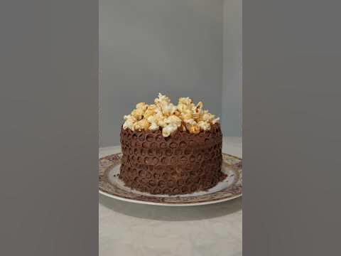 Вкусный домашний тортик к чаю с необычным декором - YouTube