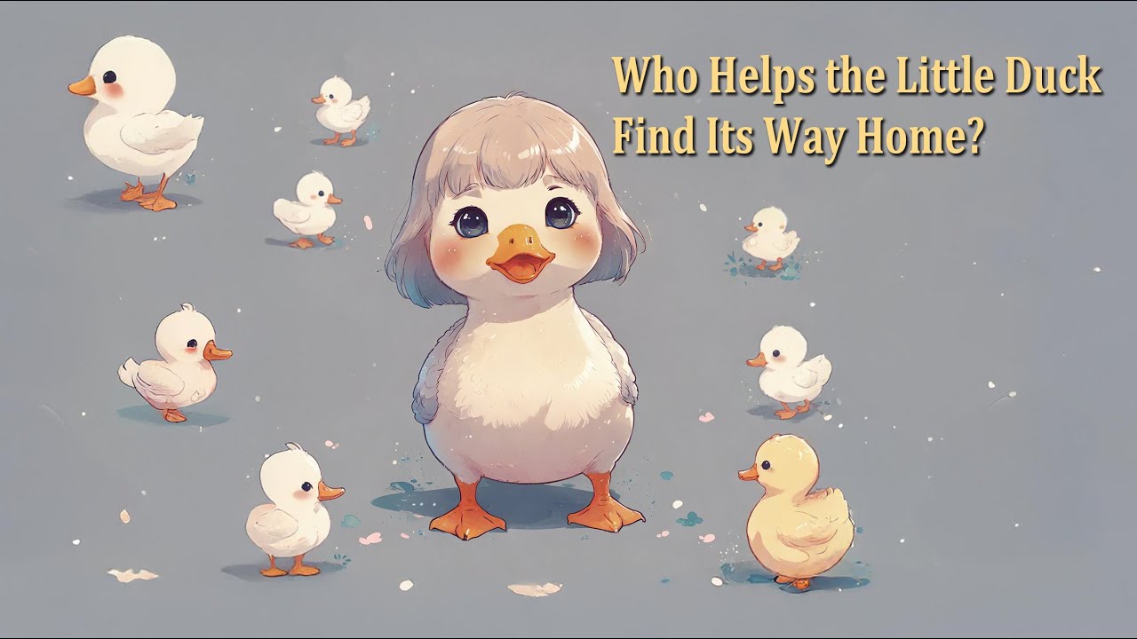 🎶 Who Helps the Little Duck Find Its Way Home? #fun kids song #songs ...