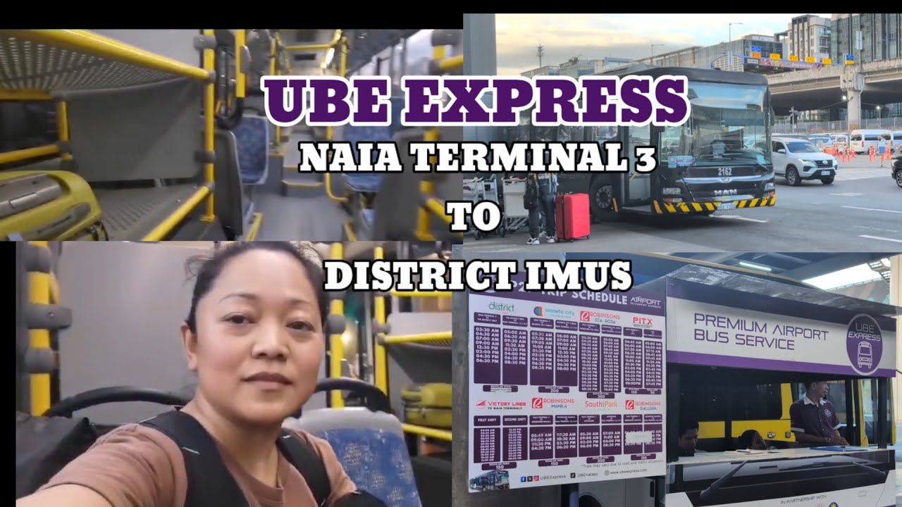 UBE EXPRESS REVIEW - CHEAP TRAVEL FROM NAIA TERMINAL 3 TO DISTRICT IMUS ...
