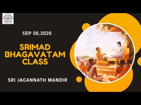 Srimad Bhagavatham Discourse - 3.16.25 - H.H Bhakti Vinoda Swami Maharaj - 06-09-2026