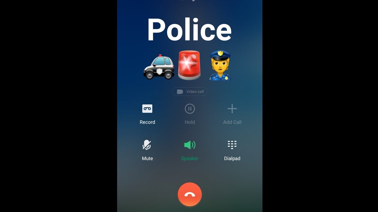 Fake Police Call Prank 👮😅। Police Call Recording🫣। One side call prank ...