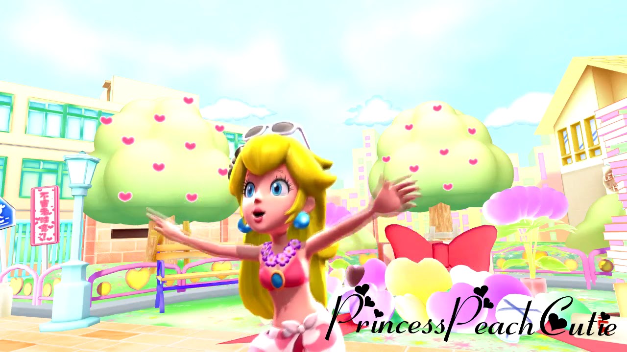 [MMD] Princess Peach - Galaxies! - YouTube