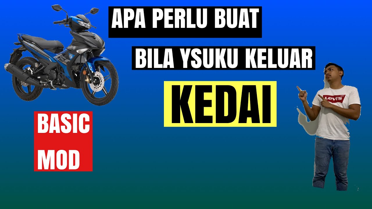 Y15ZR Modifikasi untuk BEGINNER . Apa perlu buat motor keluar KEDAI ...