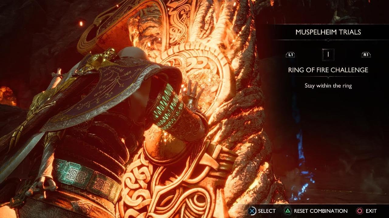 God of War Ragnarök : The Final Challenges - Crucible Trials || Ring of ...