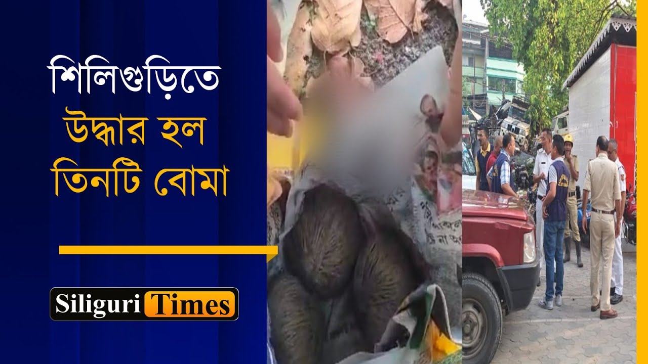 Three crude bombs recovered from Khola Chand Fapri area in Siliguri ...