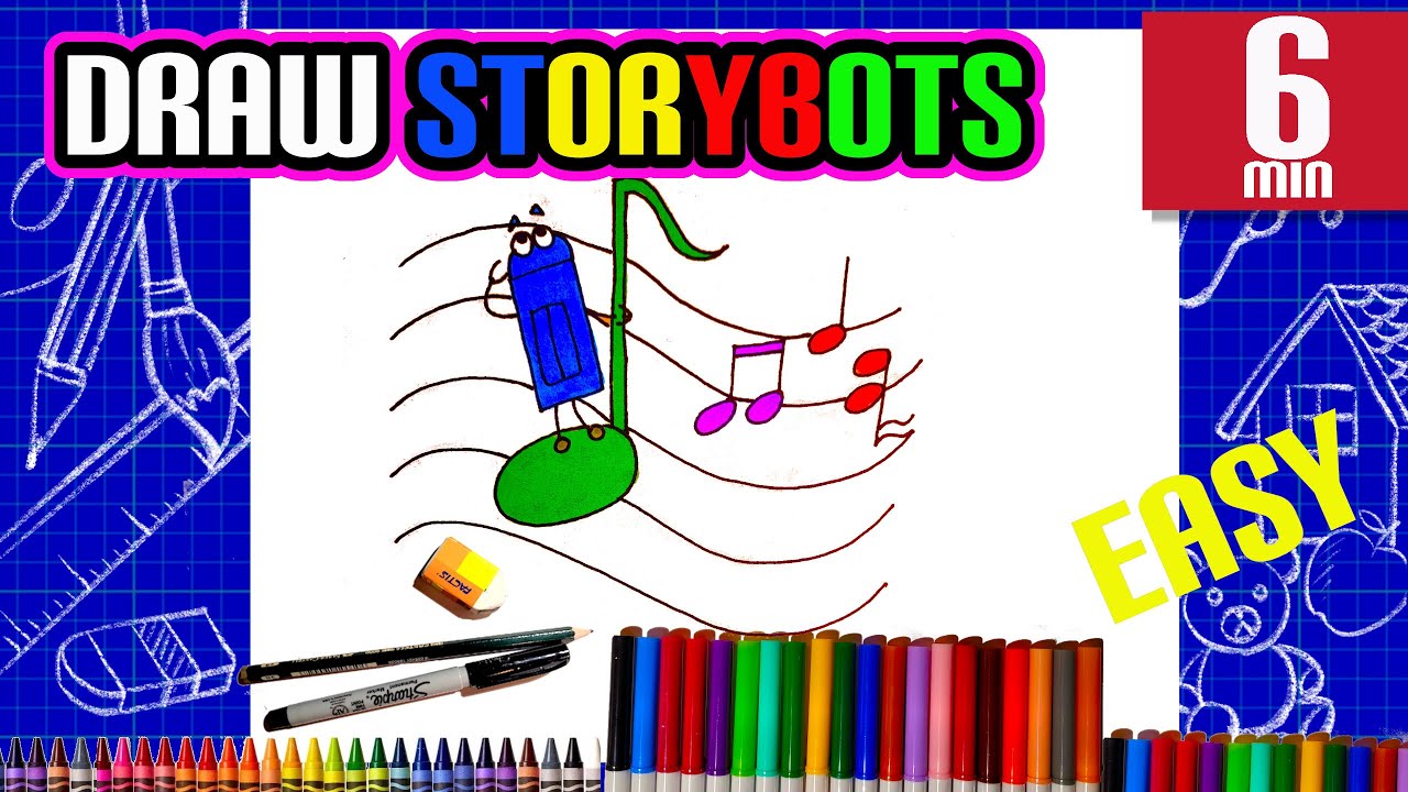 How to draw the Storybots! Part 3 - YouTube