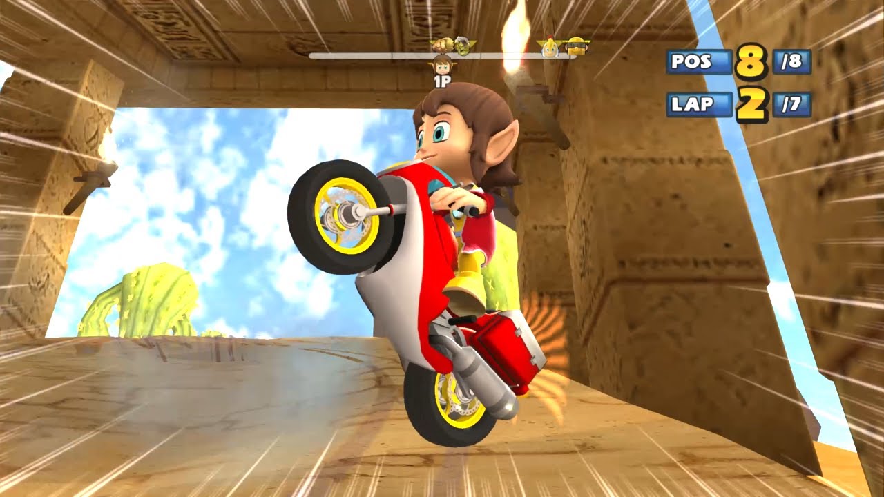 ALEX KIDD Sandy Drifts 7 Laps Expert (Request) Sonic & Sega All-Stars ...