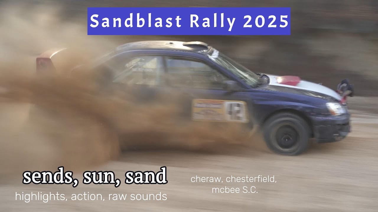 Sandblast Rally 2025 Raw Sounds & Action - YouTube