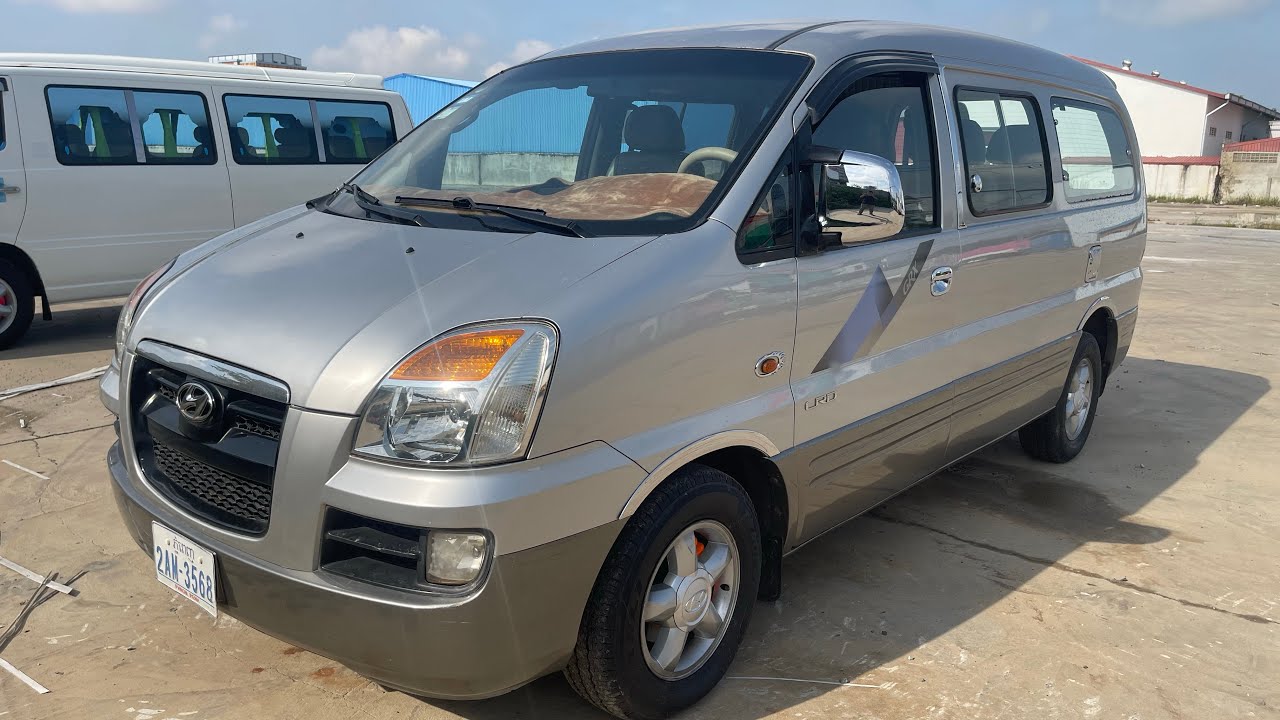 Starex 05 លេខអូតូម៉ាសុីនធំម្ចាស់ដេីមសាក់សុីស្អាតម៉ាសុីនអេម/$6,900 ...