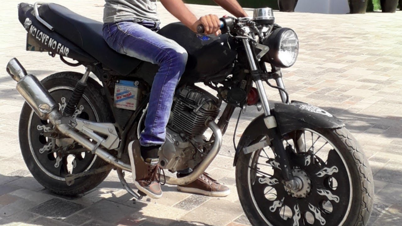 #3Velog🔥My bike 150 .Convert in havi bike very esey in pakistan - YouTube