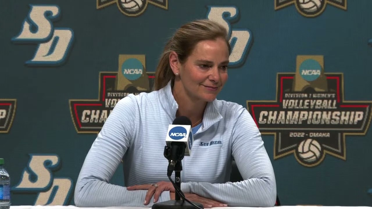 San Diego volleyball NCAA semifinal pregame press conference (Dec. 14 ...