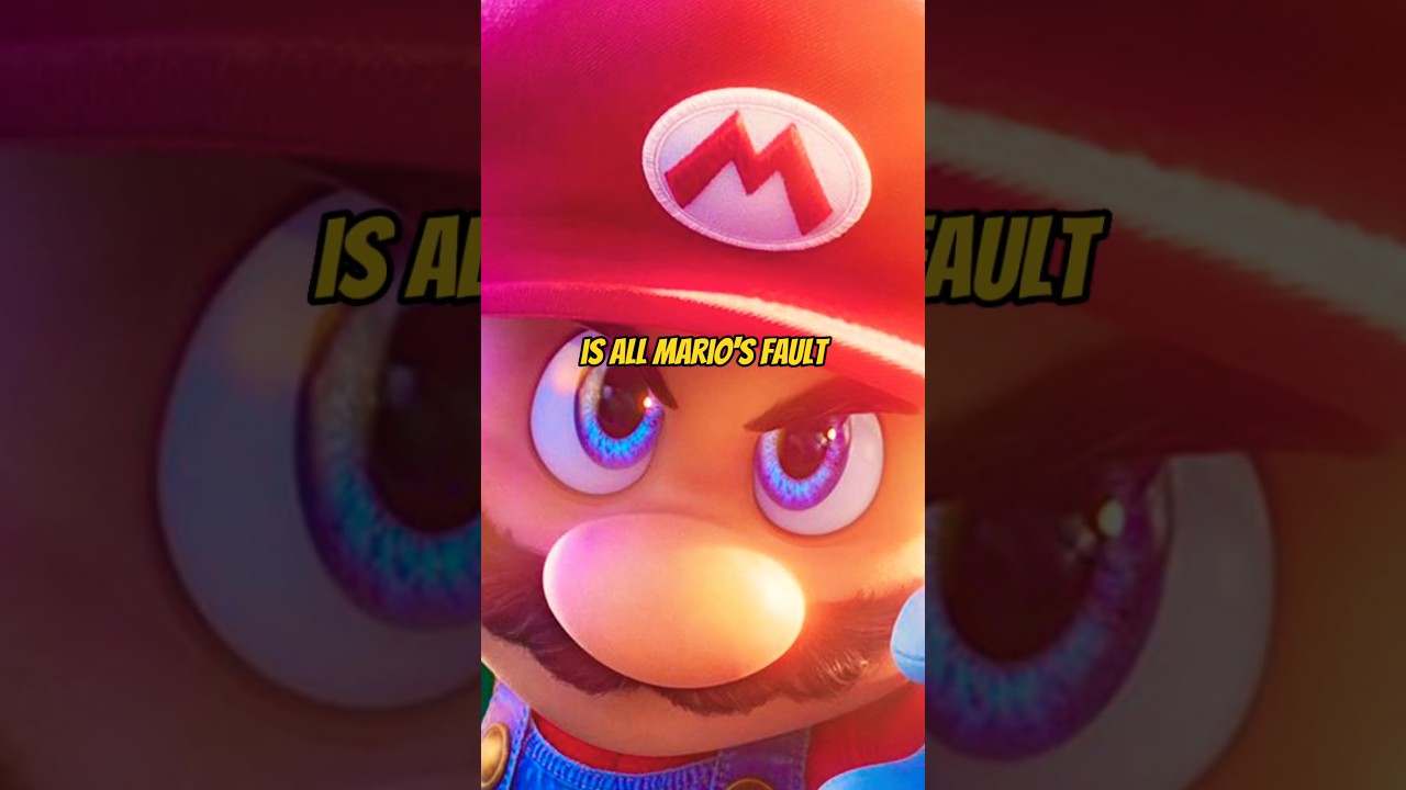 Mario was a Bully! #supermario #mariomovie #wario #gametheory #nintendo ...