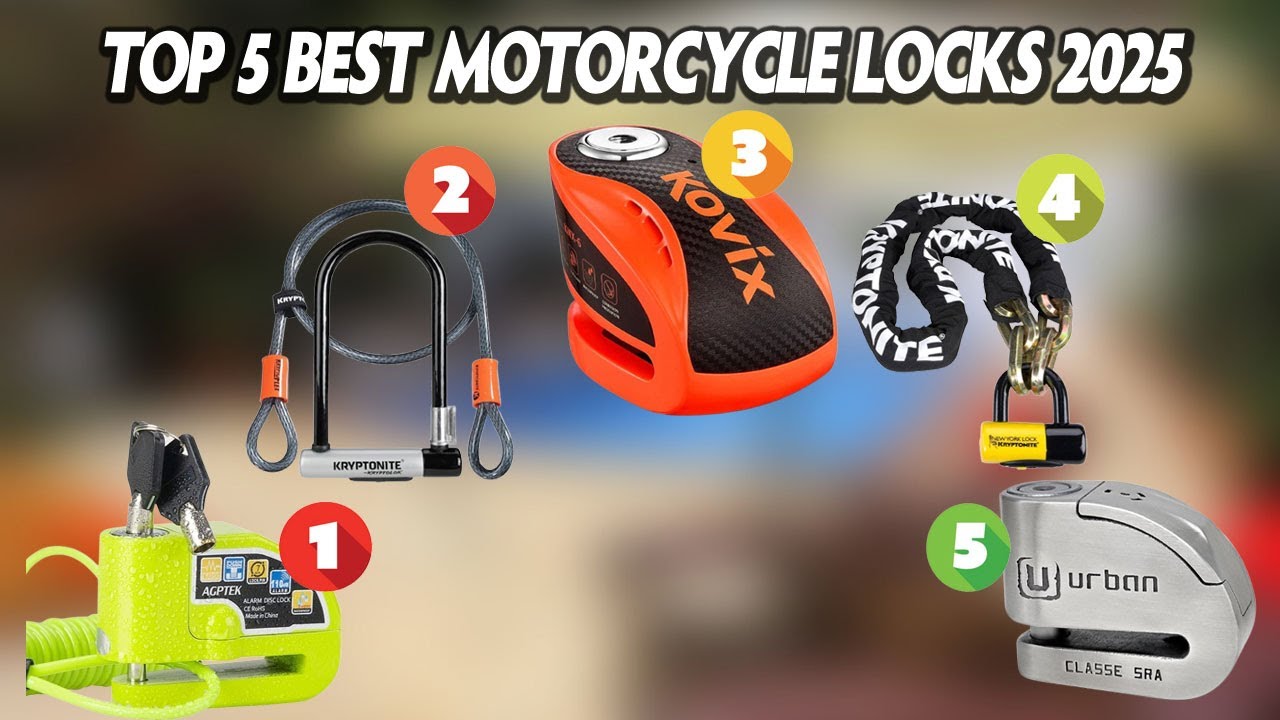 Top 5 Best Motorcycle Locks of 2025 WITH PRICE 🏆 Ultimate Security for ...