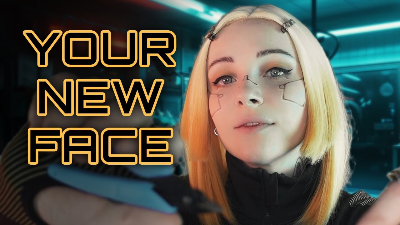 New Face Implant at Ripperdoc's ASMR // cyberpunk, personal attention ...