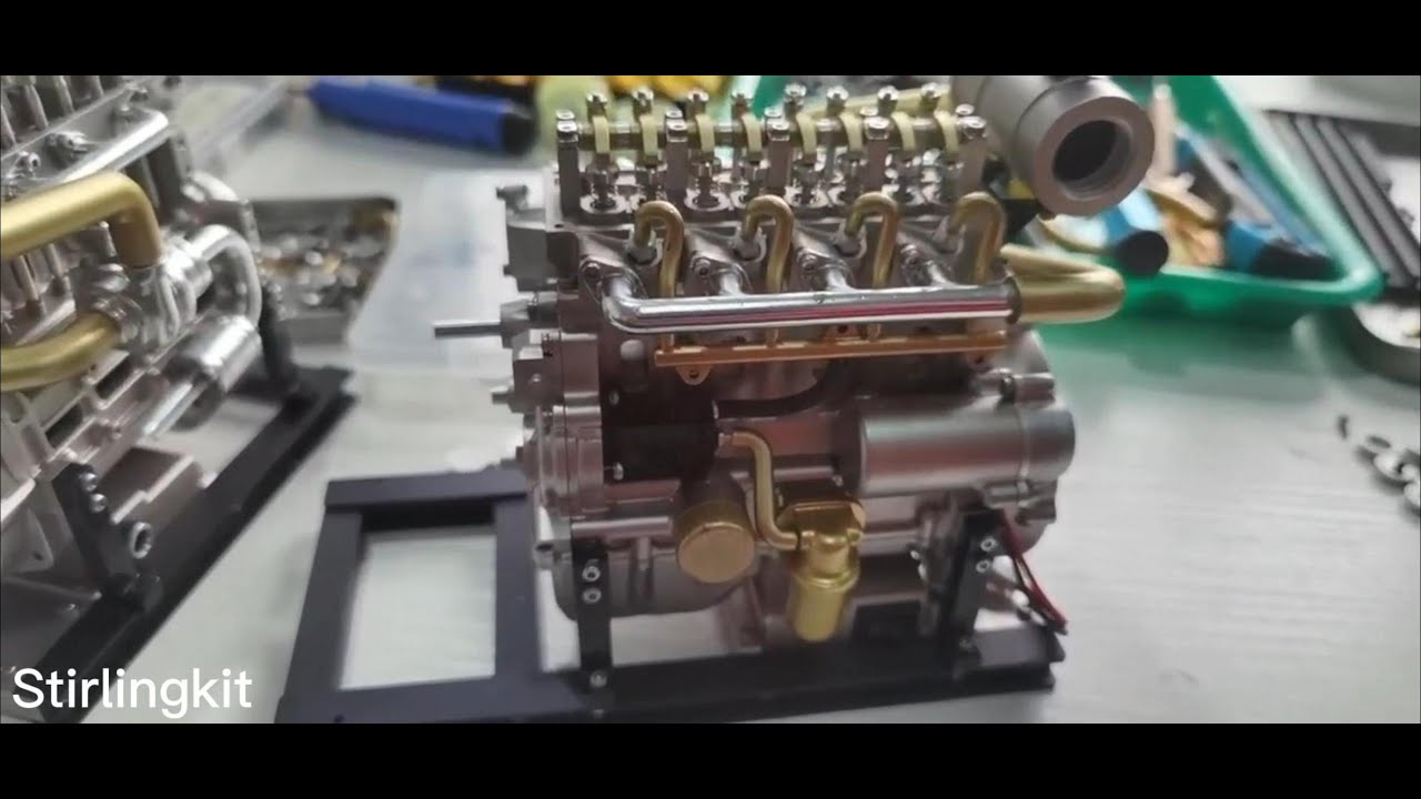 Miniature Diesel OHV Engine | Stirlingkit - YouTube