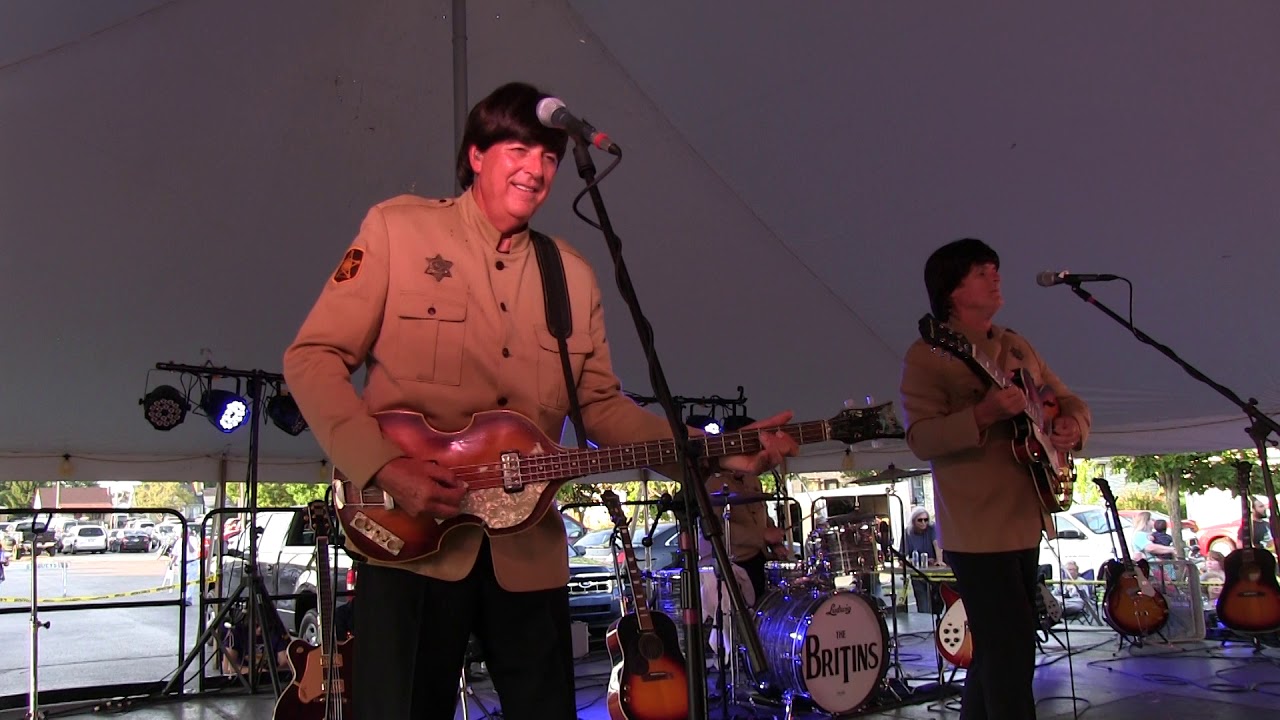 THE BRITINS BEATLES TRIBUTE BAND HELLO, GOODBYE - YouTube