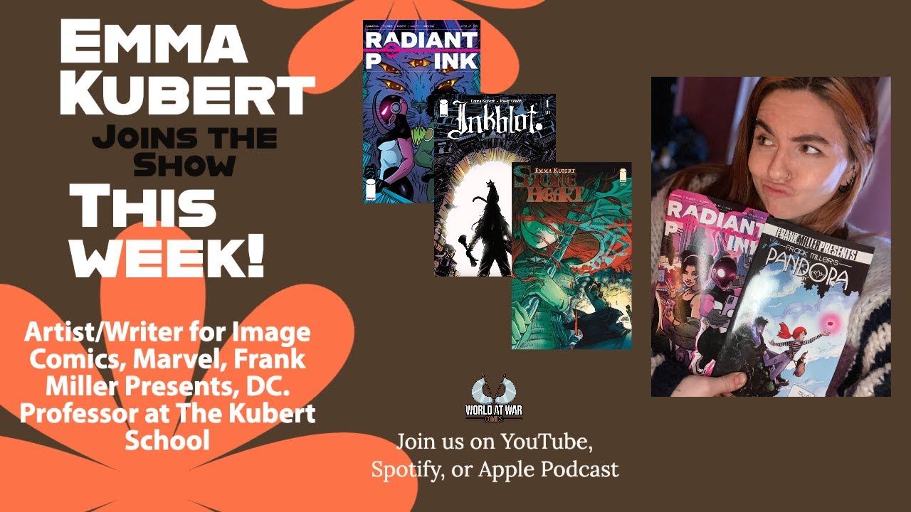 Emma Kubert - Writer/Creator/Artist! DC Comics, Image Comics, Dynamite ...