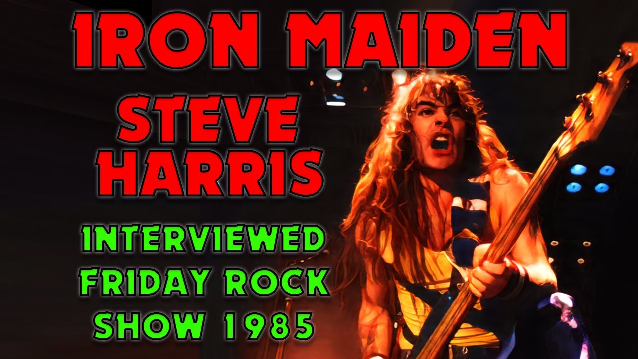 IRON MAIDEN's Steve Harris interview UK radio 1985 - The Friday Rock ...