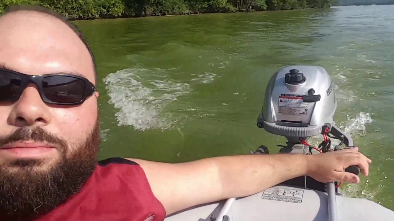 Intex Mariner 4 Mount Modifications 2HP Engine - YouTube