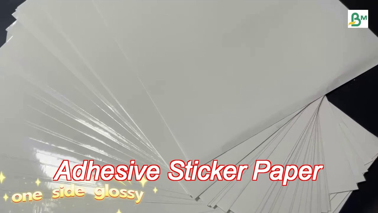 Waterproof Printable 80gsm White Beer Jar Paper Wine Label Paper - YouTube