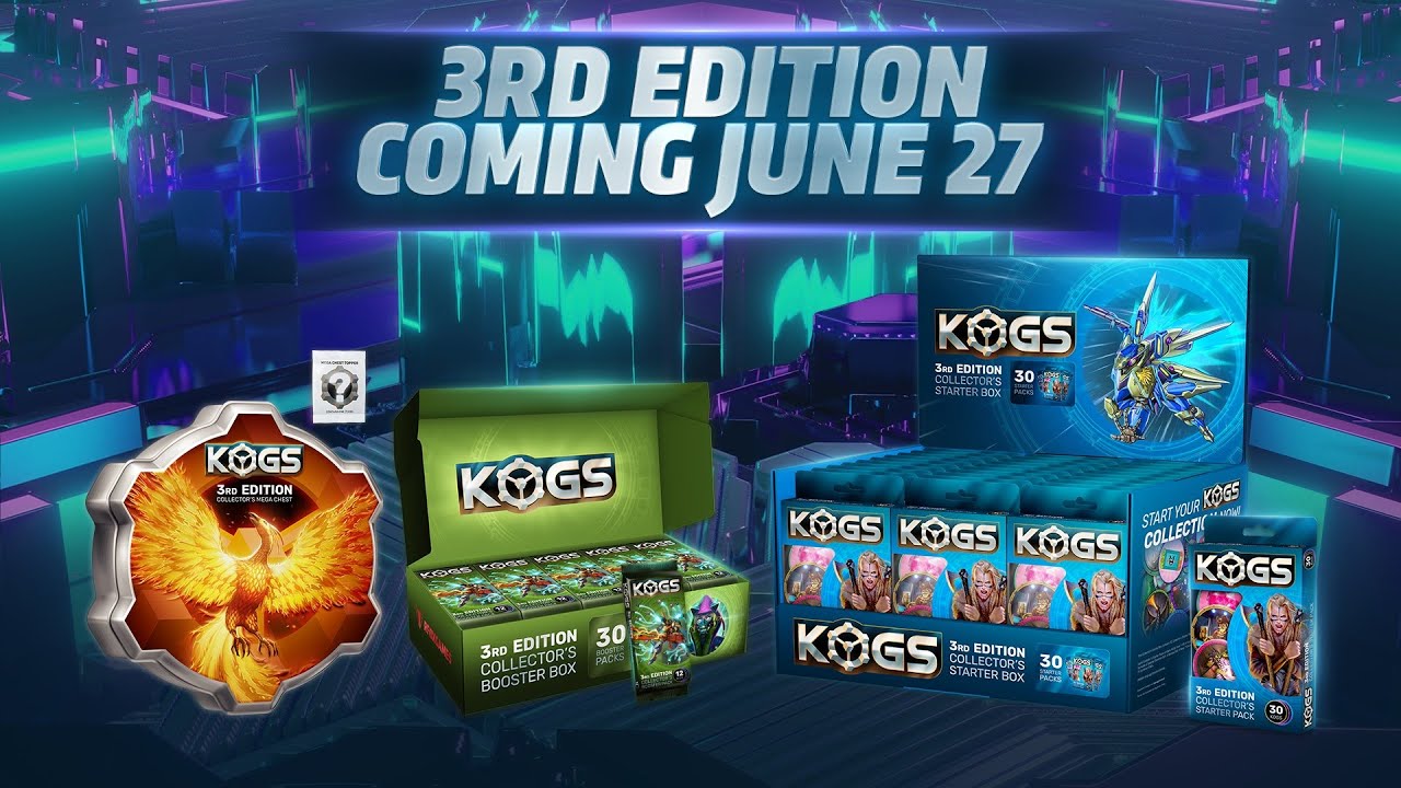 KOGs 3rd Edition Announcement Trailer - YouTube
