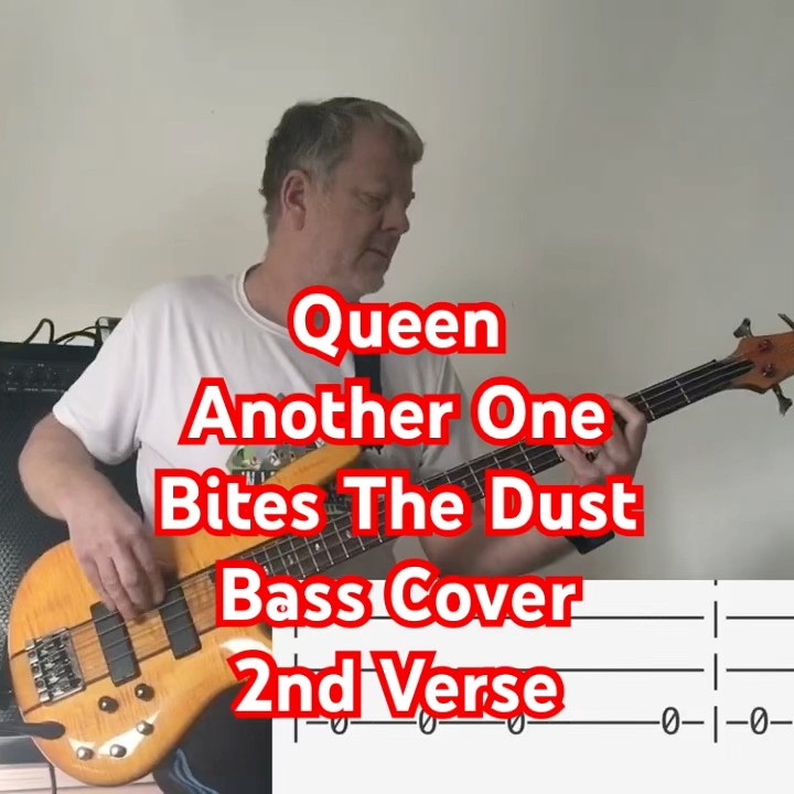 Queen,Another one bites the dust bass cover.2nd Verse. #shorts #Queen # ...
