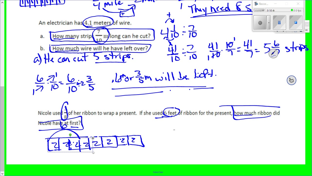 KMS 6th Grade Math Multiplying And Dividing Fraction Word Problems kms-6th-grade-math-multiplying-and-dividing-fraction-word-problems