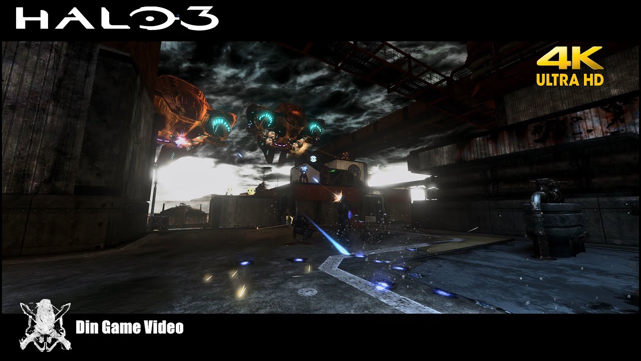 【最後一戰 3 模組】Halo 3 - Fallen Harbor Remastered MOD《4K》 - YouTube