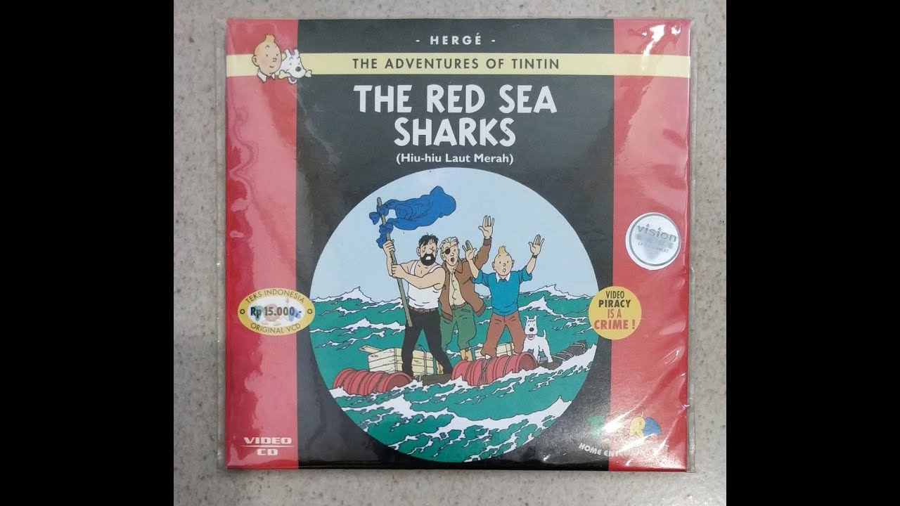 Opening to The Adventures of Tintin: The Red Sea Sharks (1992) 2000 VCD ...
