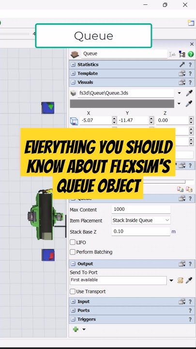 Are You Using FlexSim’s Queue Object the Right Way? #flexsim #simulationsoftware #processflow ...