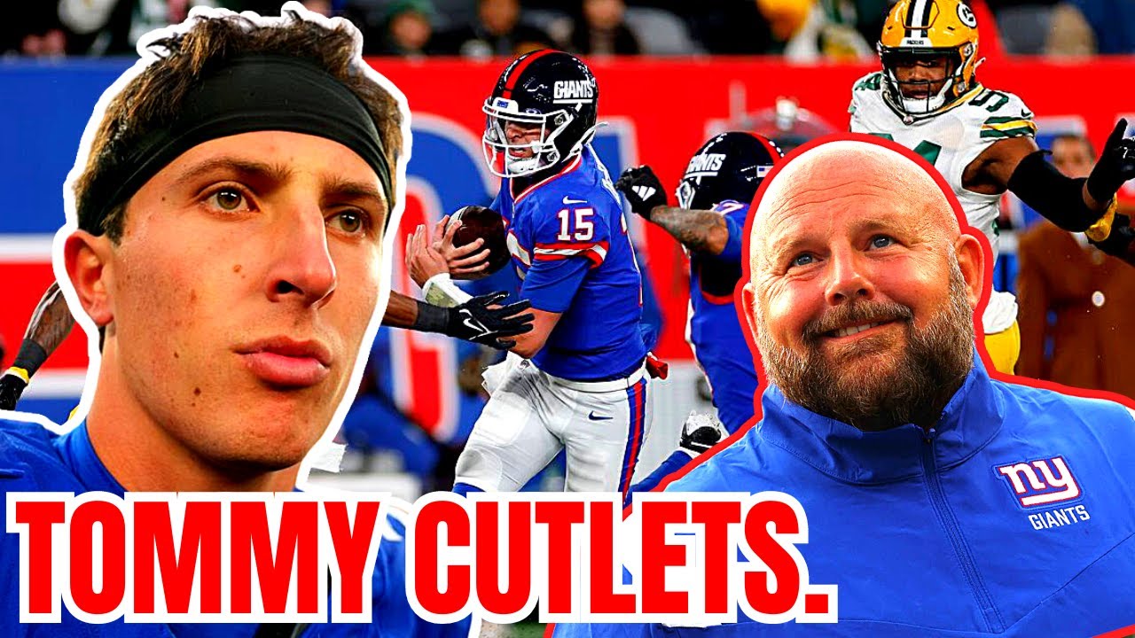 TOMMY CUTLETS! Tommy Devito BEATS DOWN Packers In HUGE GIANTS WIN Over ...