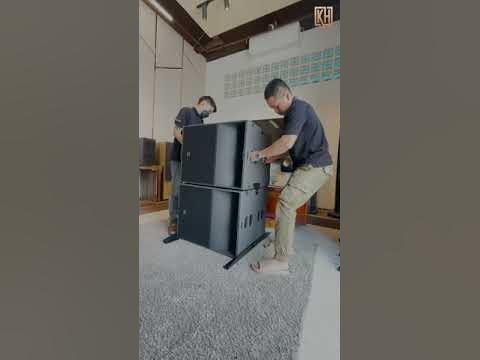 L-ACOUSTICS A10 AND KS21 SETUP - YouTube