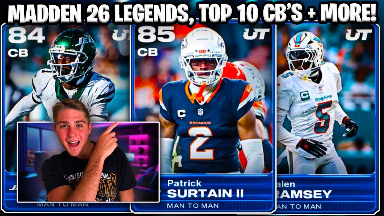 NEW MADDEN 26 ULTIMATE TEAM LEGENDS REVEALED! OFFICIAL SOUNDTRACK + TOP ...