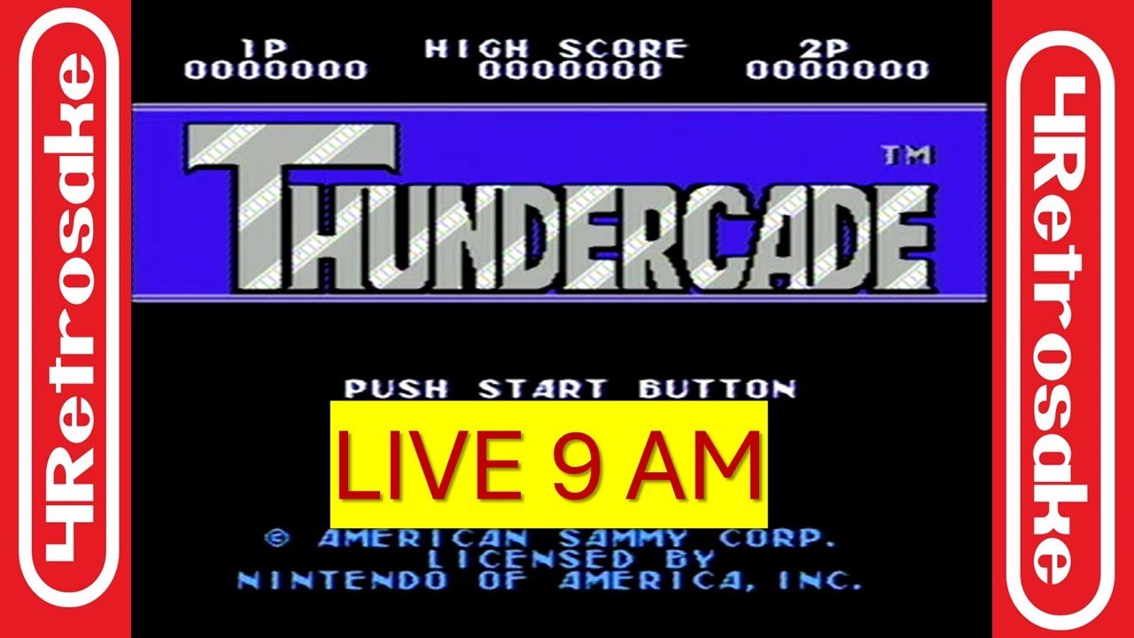 #39 Thundercade / Playing From my 600 PLUS NES Collection - YouTube