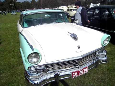 Ford customline ,1956 crown victoria steel top 64a - YouTube