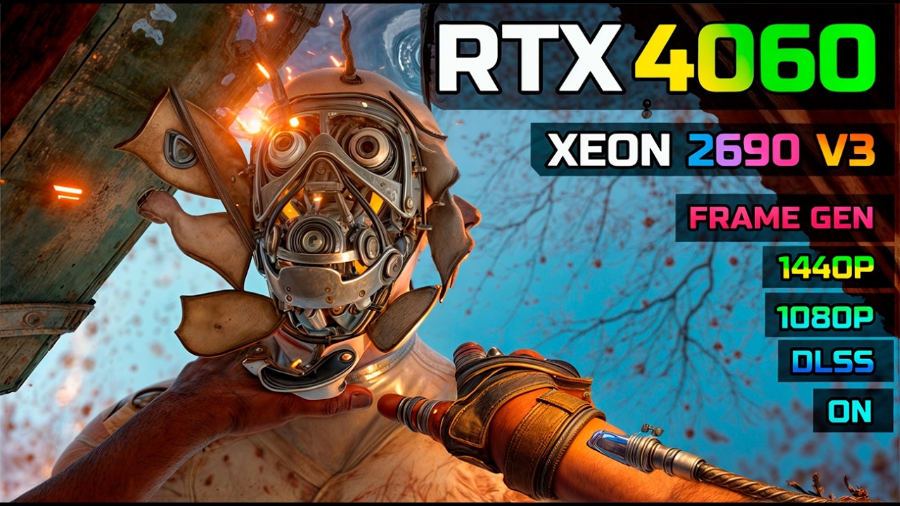 Atomic Heart on Intel Xeon e5 2690v3+RTX 4060 8GB - YouTube