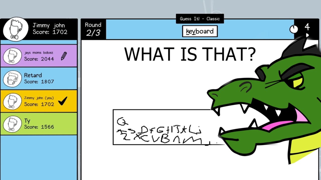 Scribble it Funny Moments With Friends - YouTube