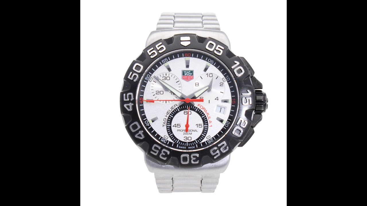 Tag Heuer Formula 1 Pre Owned Watch Ref CAH1111 - YouTube